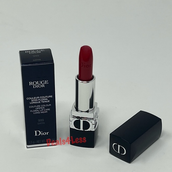 Dior | Makeup | Dior Lipstick Rouge Red Color 999 Satin New | Poshmark